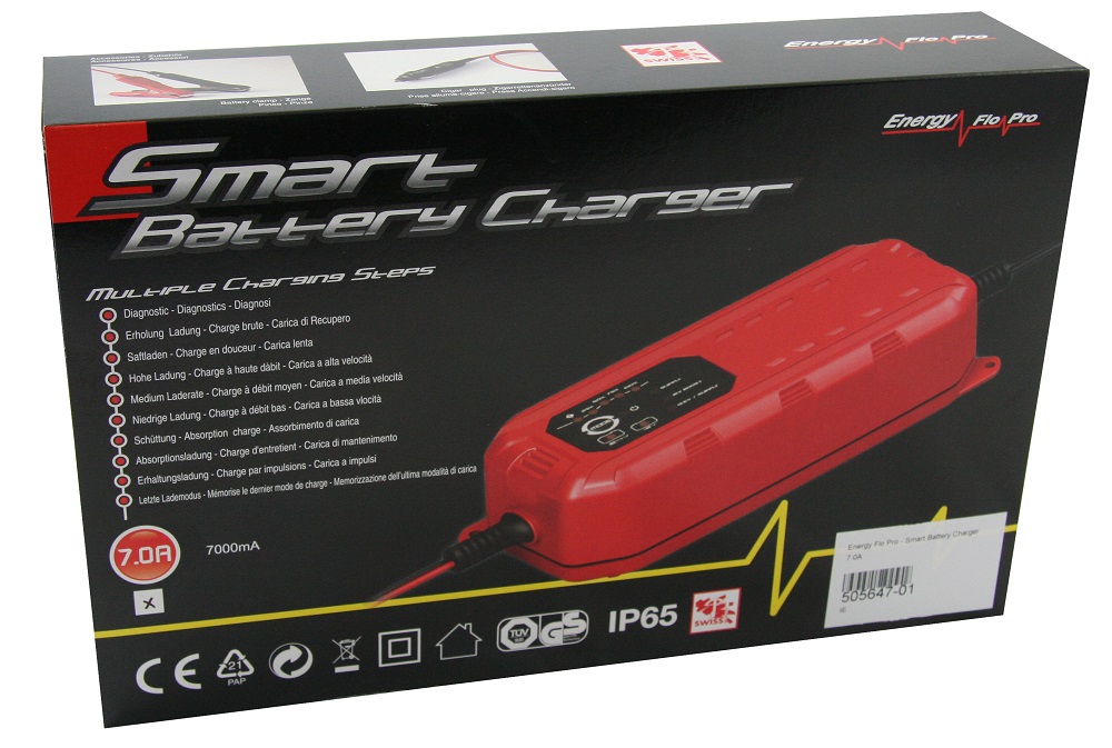 Energy Flo Pro - Smart Battery Charger 7.0A, Art.-Nr. 505647 - Akku...